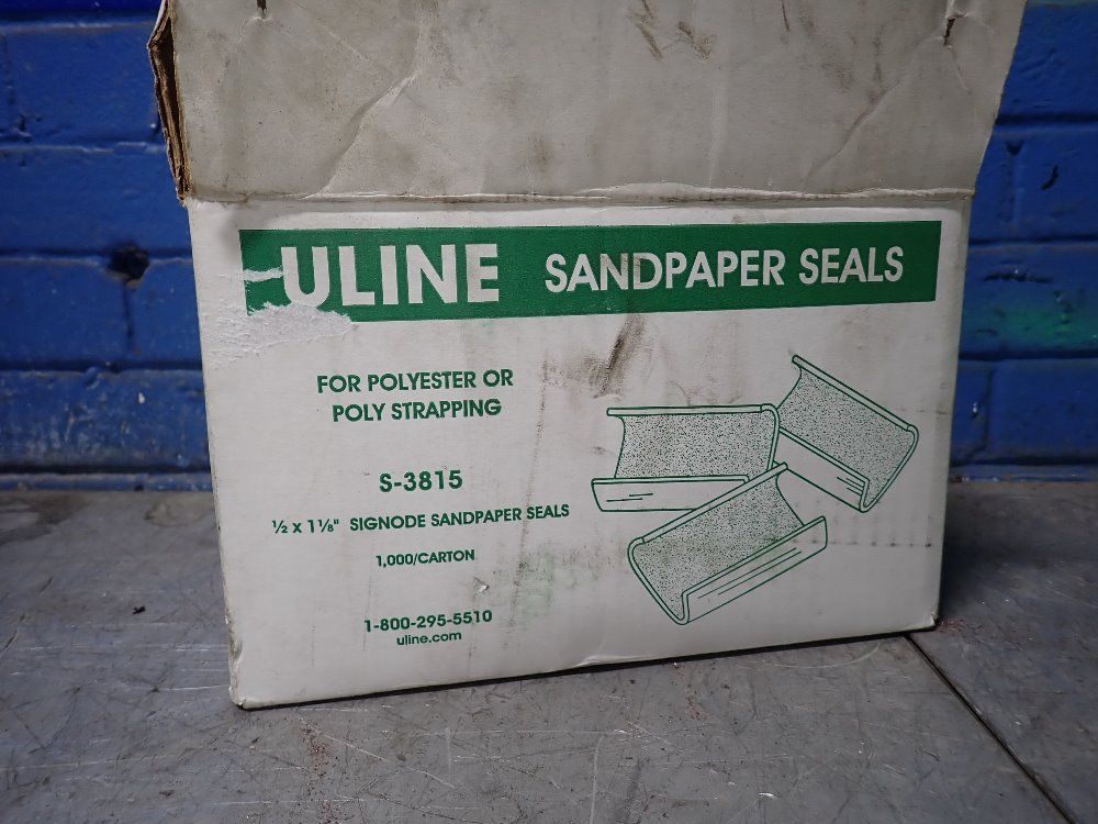 Used Uline Sandpaper Seals | HGR Industrial Surplus