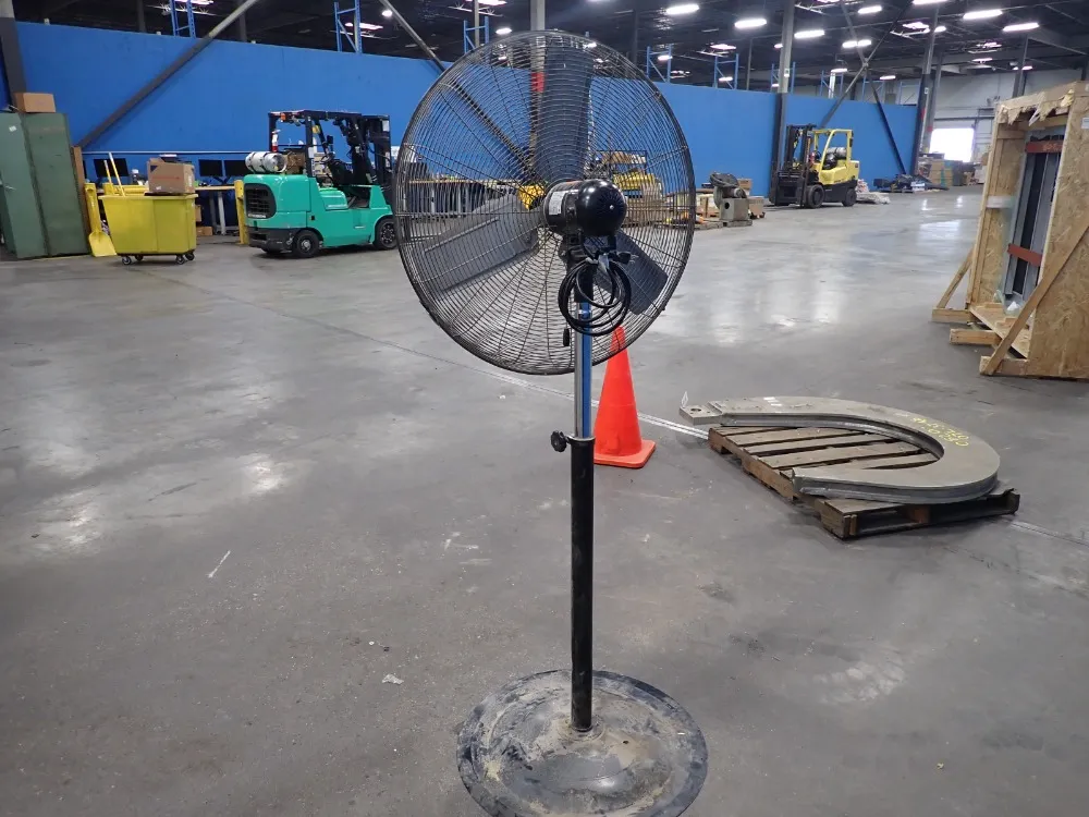 Used County Line Industrial Pedestal Fan | HGR Industrial Surplus