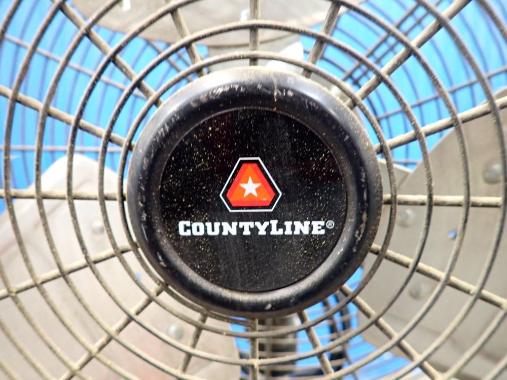 Used County Line Industrial Pedestal Fan | HGR Industrial Surplus
