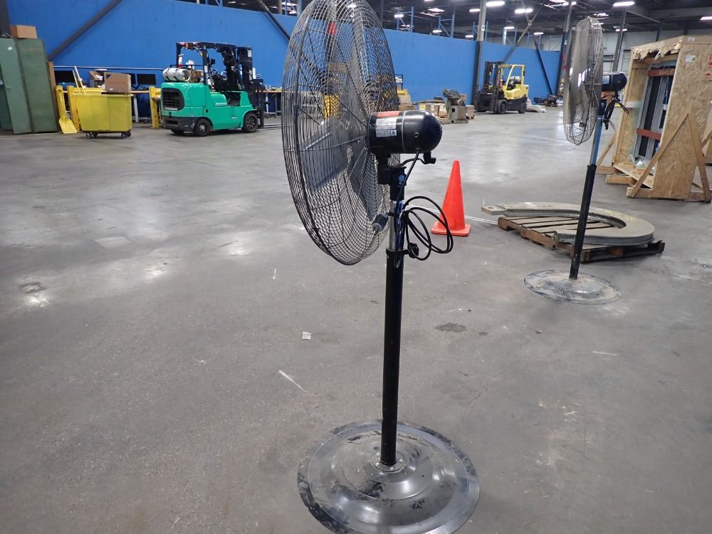 Used County Line Industrial Pedestal Fan | HGR Industrial Surplus