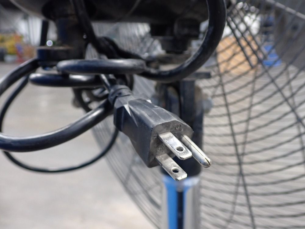 Used County Line Industrial Pedestal Fan | HGR Industrial Surplus