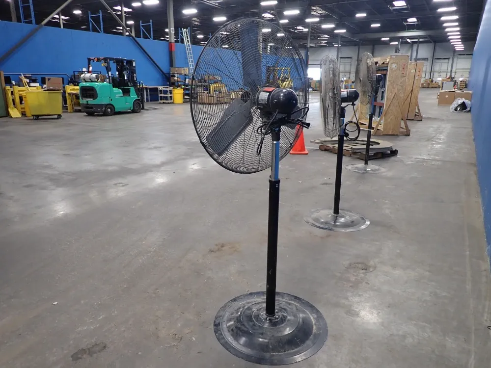 Used County Line Industrial Pedestal Fan | HGR Industrial Surplus