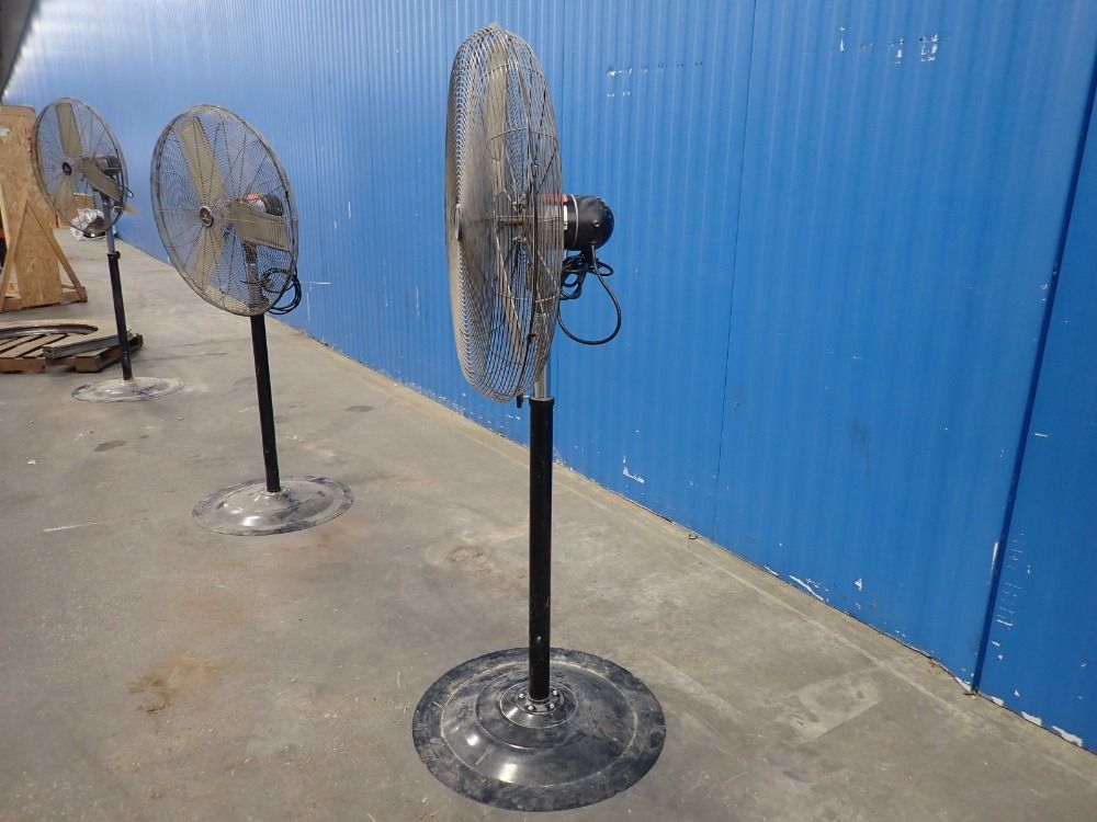 Used County Line Industrial Pedestal Fan | HGR Industrial Surplus