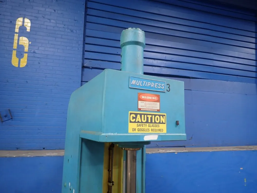 Used Multipress Multipress Wt120m Hydraulic Press | HGR Industrial...