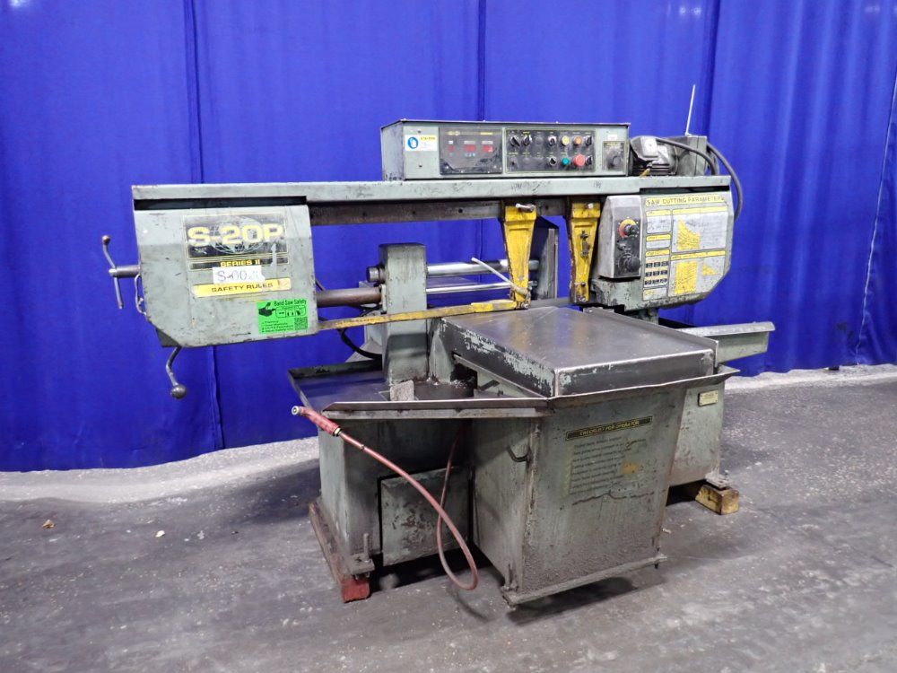 Used Hyd-mech Hyd-mech S-20p Horizontal Band Saw | HGR Industrial...