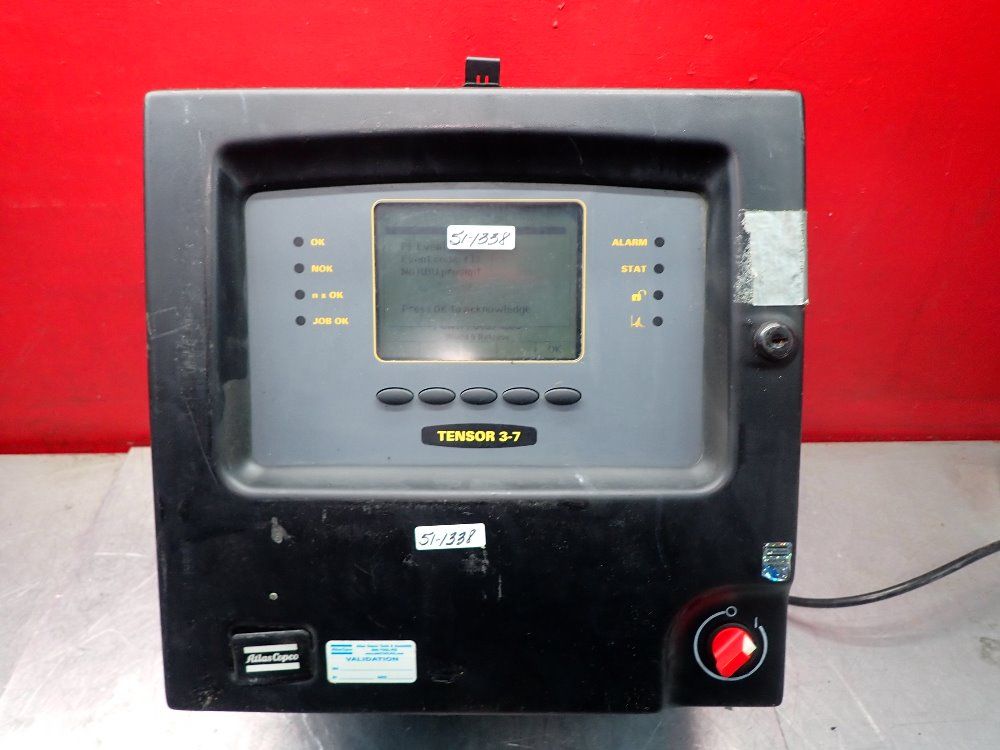 Used Atlas Copco Nutrunner Controller, Powers On, No Other Tests