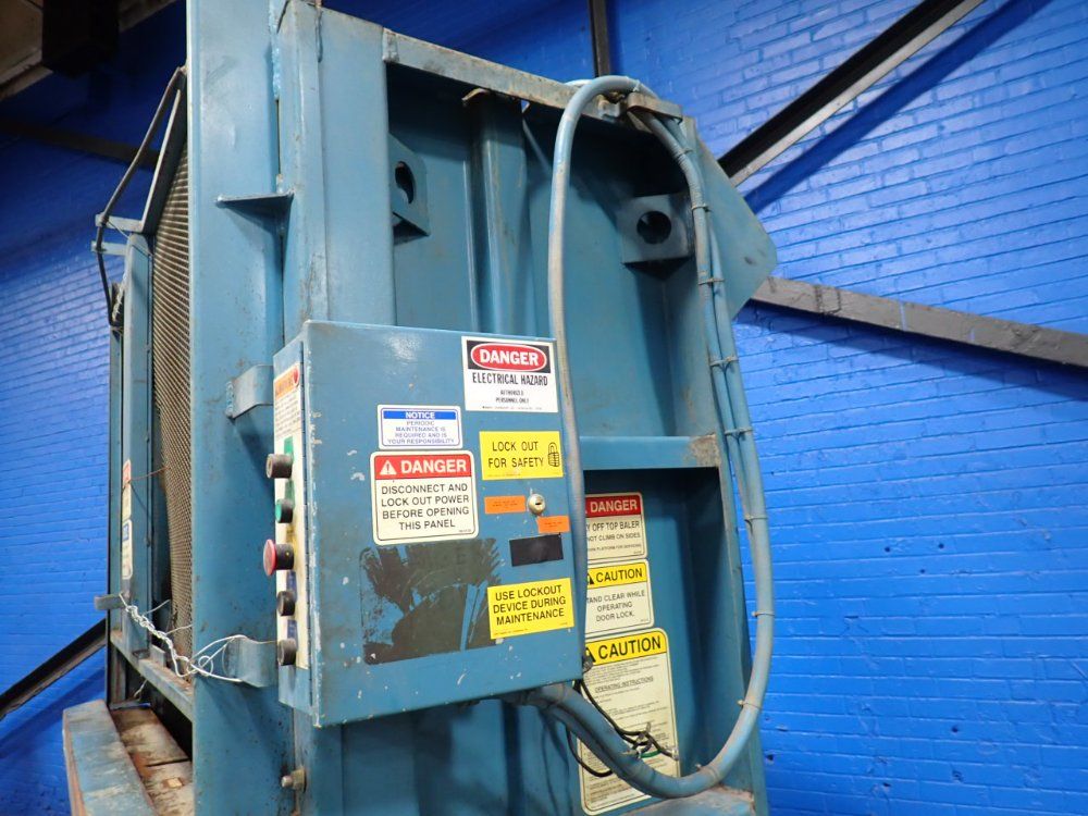 Marathon Equipment 60"x 48"x 30" Vertical Baler - V-6030 | HGR*24
