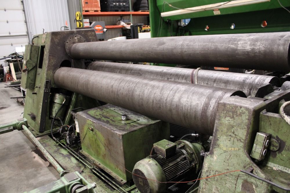 Roundo 10' X 1" Four Roll Hydraulic Plate Roll - Ps360 | HGR*24