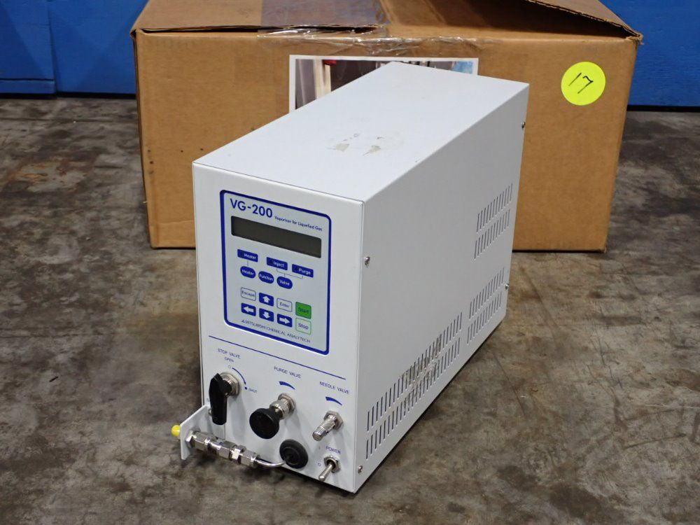 Used Mitsubishi Chemical Analytech Liquified Gas Vaporizer | HGR ...