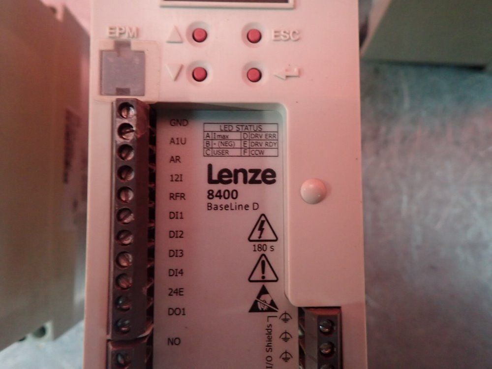 Used Lenze 3pcs, Lenze 8400 Baseline D Inverter Drive | HGR Industrial...