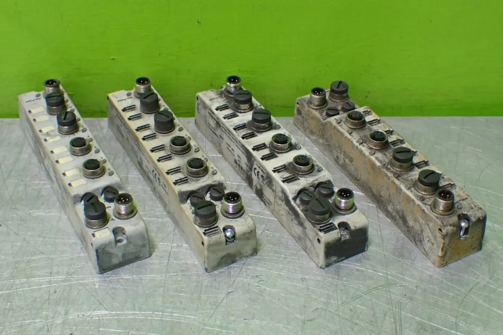 Used 4 Allen-bradley 1732d-ib8m12 Armoblock 8-point Input Blocks...