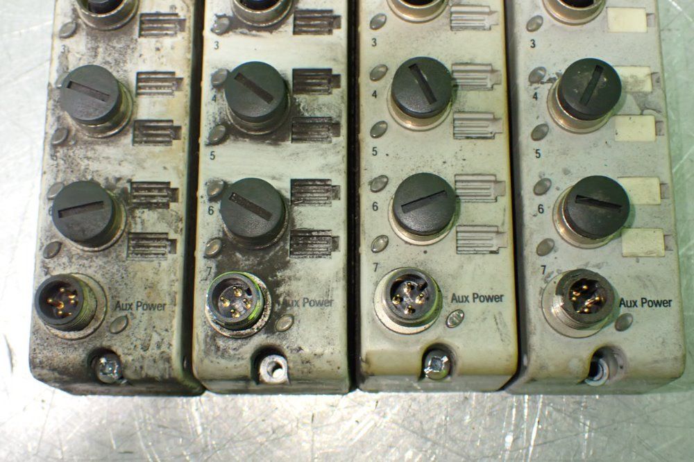 Used 4 Allen-bradley 1732d-ib8m12 Armoblock 8-point Input Blocks...