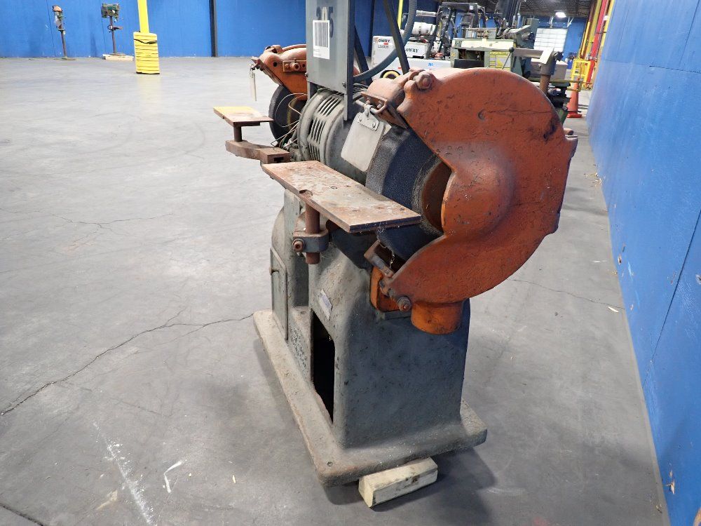 Used Hisey Wolf Stand Up Grinder | HGR Industrial Surplus