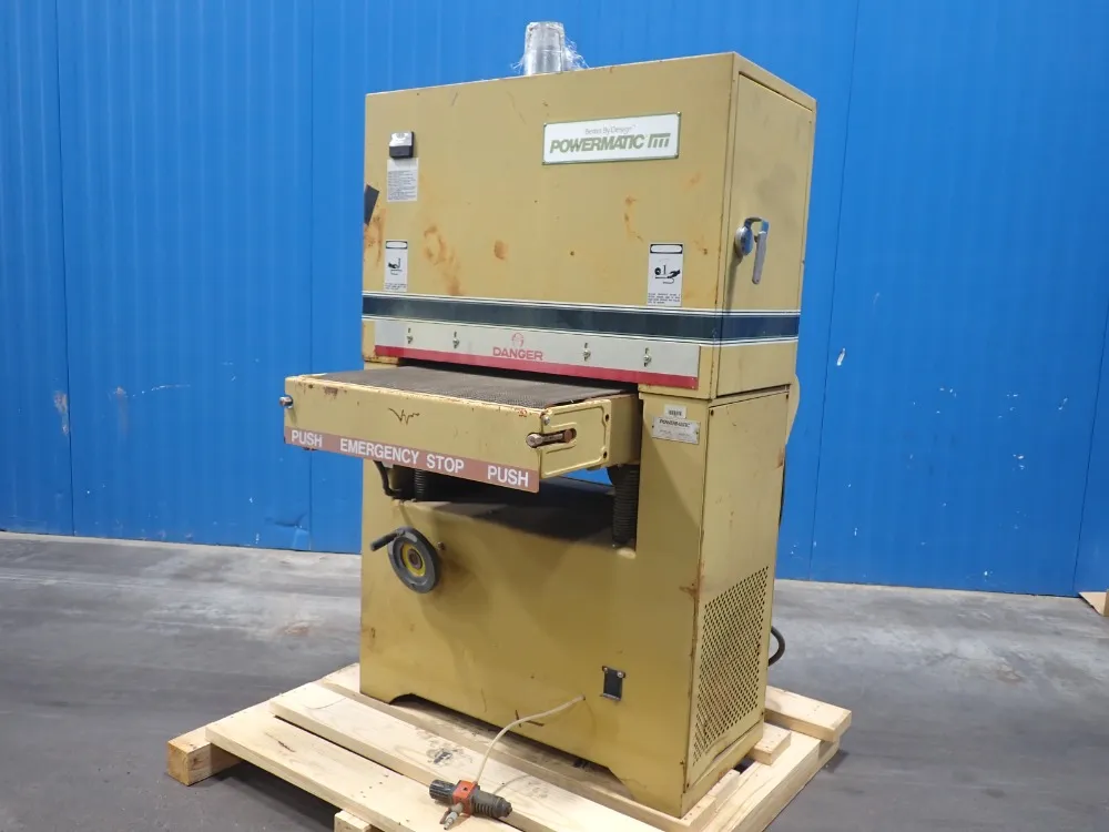 Used Powermatic Wide Belt Sander | HGR Industrial Surplus