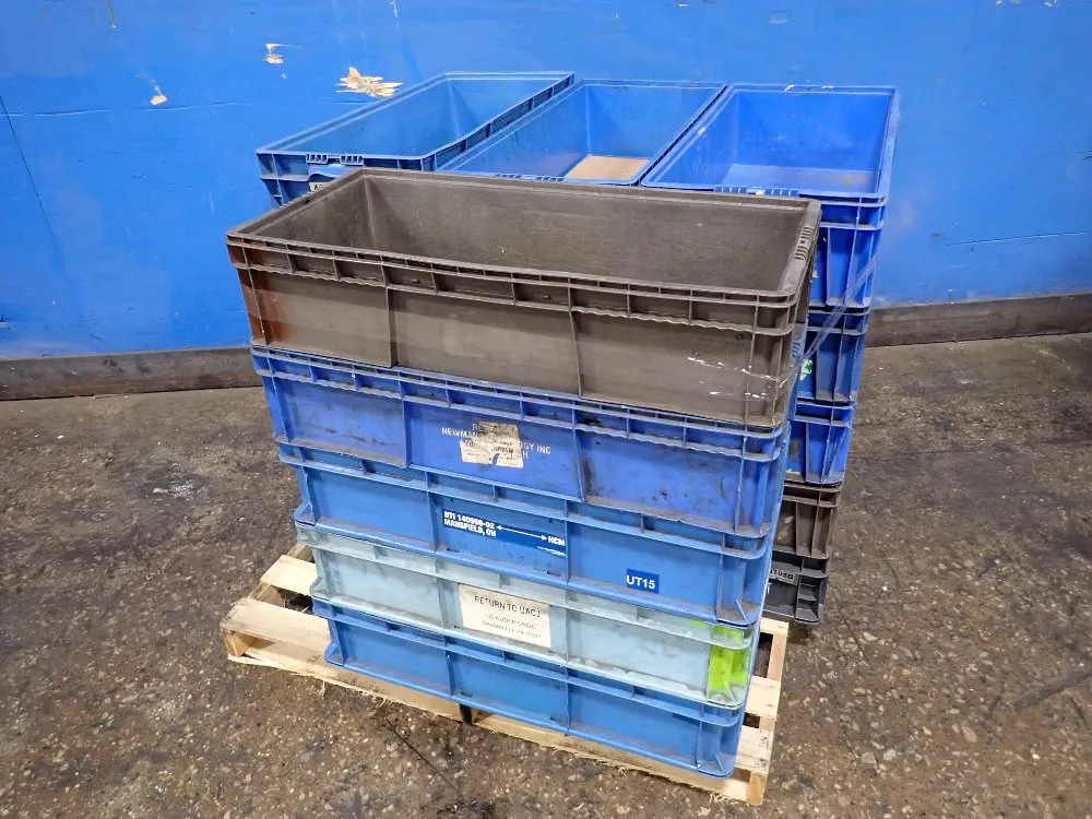 Used Plastic Totes | HGR Industrial Surplus