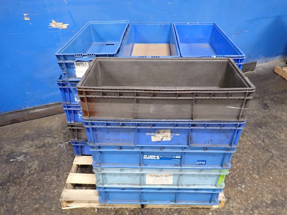 Used Plastic Totes | HGR Industrial Surplus