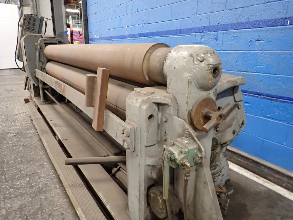 Used Webb Plate Bending Roll | HGR Industrial Surplus