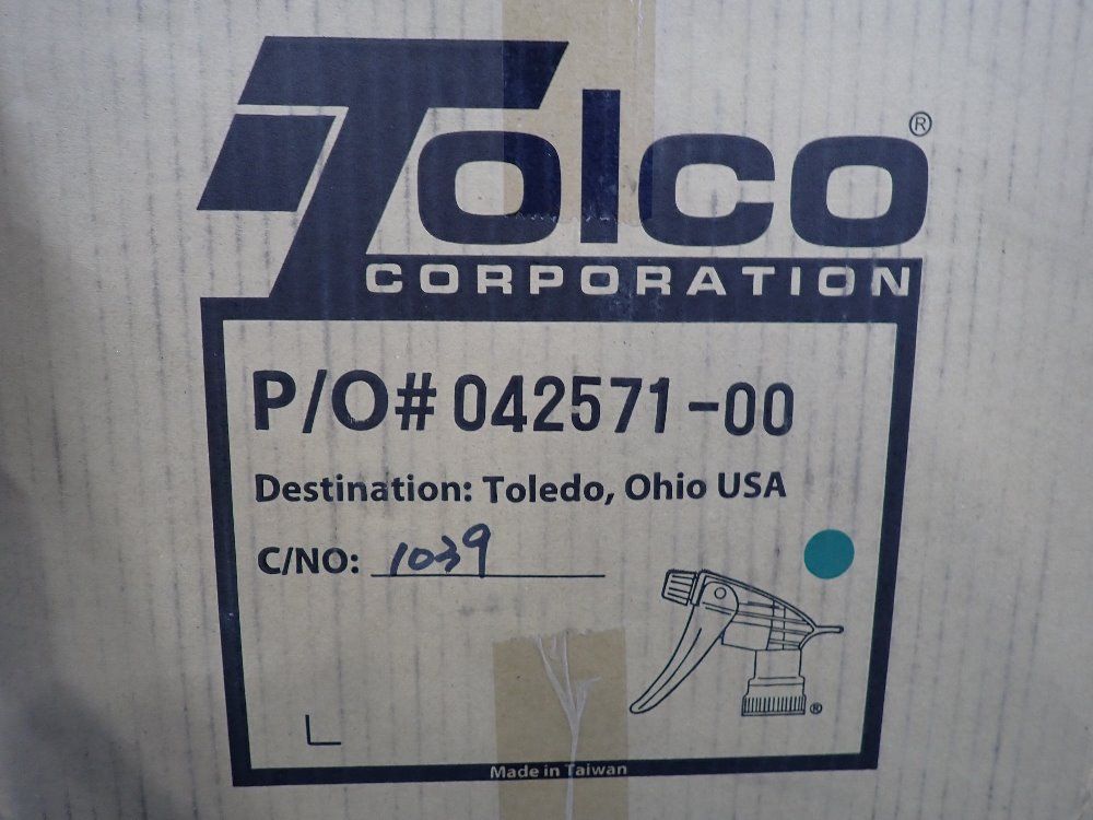 Used Tolco Spray Nozzels | HGR Industrial Surplus