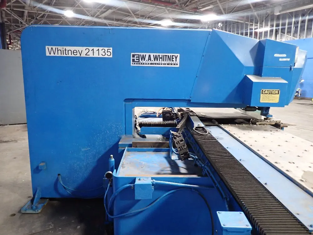 Used W.a. Whitney Punch Press | HGR Industrial Surplus