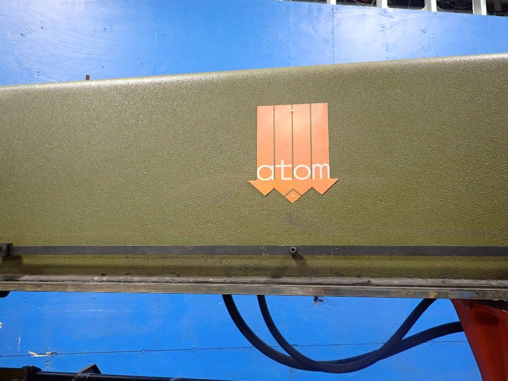 Used Atom Manual Traveling Head Clicker Press | HGR Industrial Surplus