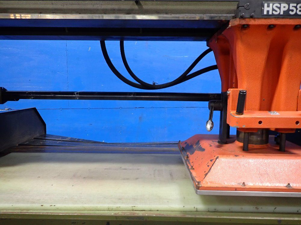 Used Atom Manual Traveling Head Clicker Press | HGR Industrial Surplus