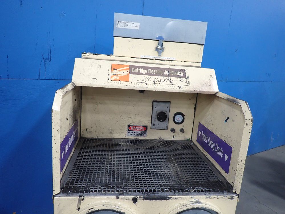 Used Static Control Components Cartridge Cleaning Workstation | HGR...