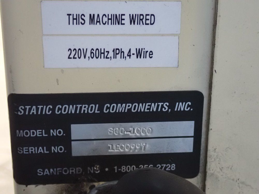 Used Static Control Components Cartridge Cleaning Workstation | HGR...