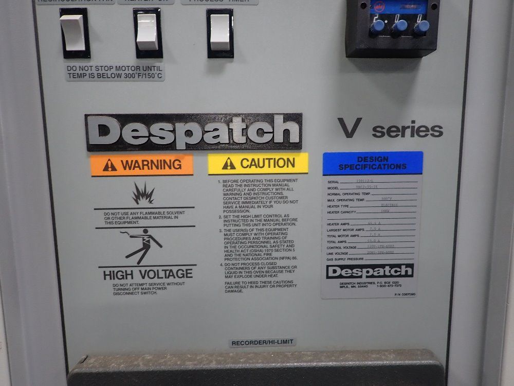 Used Despatch Oven | HGR Industrial Surplus