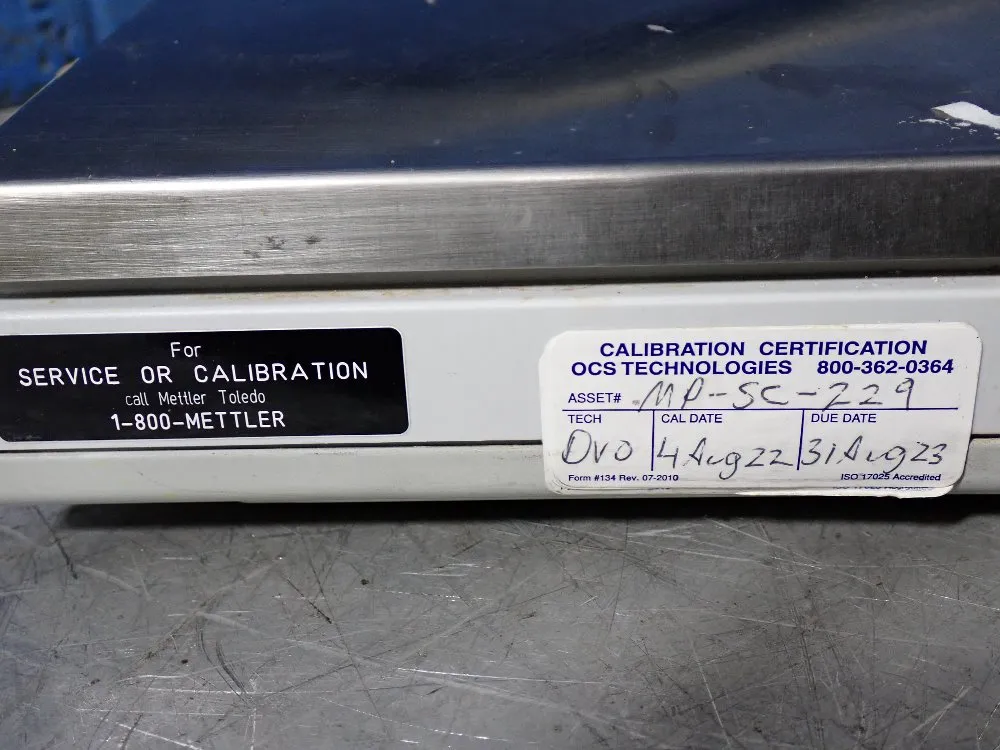 Used Mettler Toledo Scale | HGR Industrial Surplus