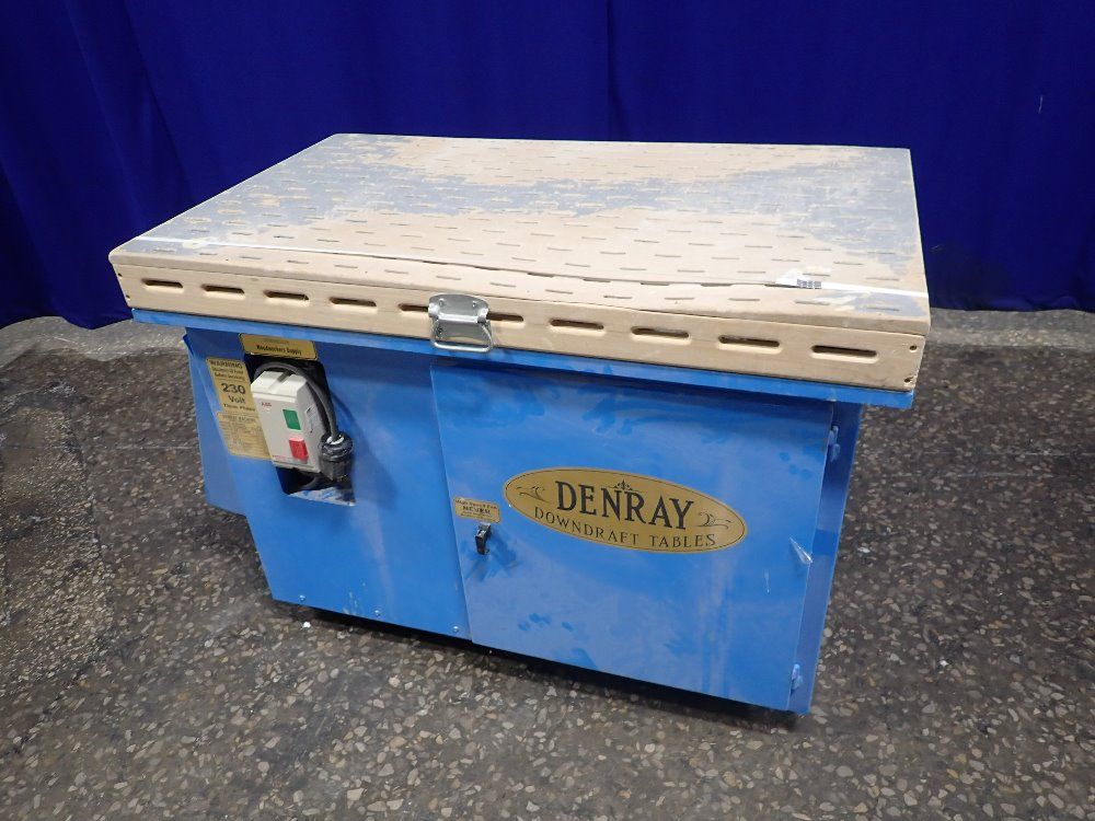 Used Denray Downdraft Table | HGR Industrial Surplus