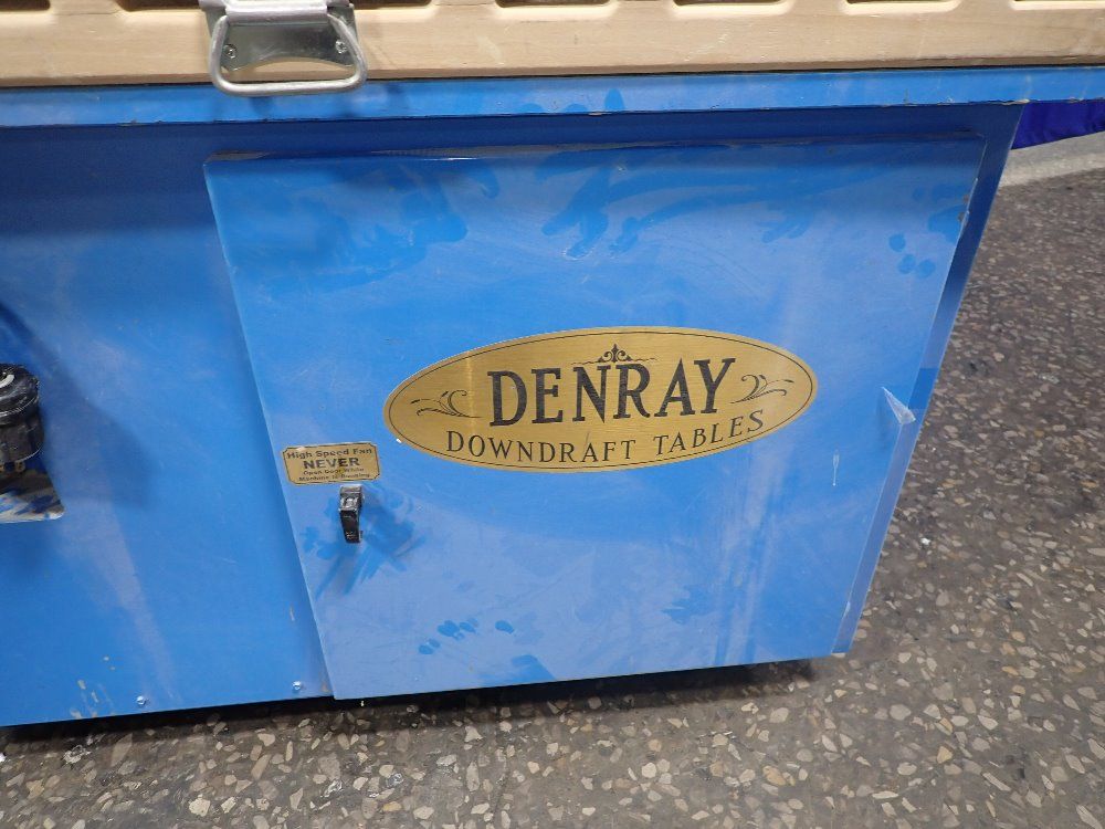 Used Denray Downdraft Table | HGR Industrial Surplus