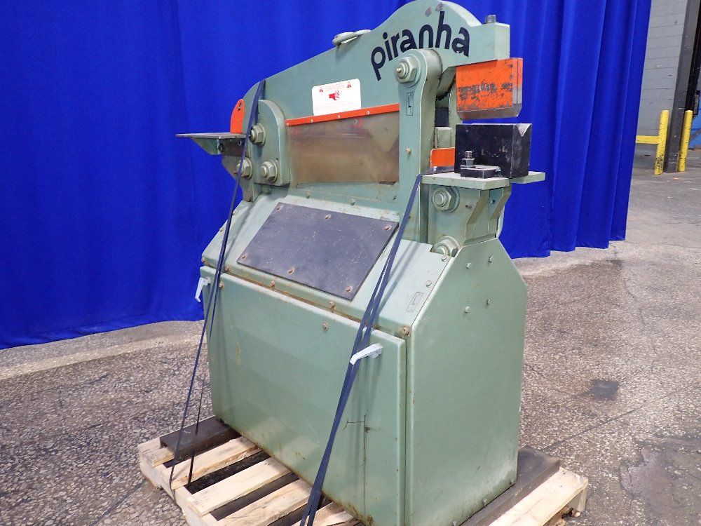 Used Piranha Iron Worker | HGR Industrial Surplus