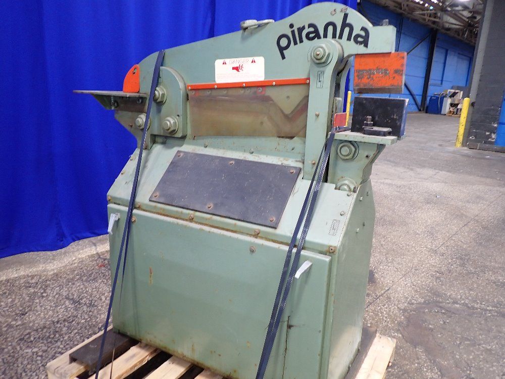 Used Piranha Iron Worker | HGR Industrial Surplus