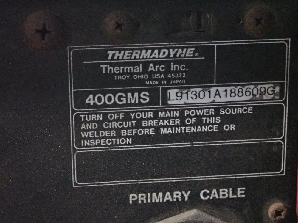 Used Thermal Arc Welder | HGR Industrial Surplus