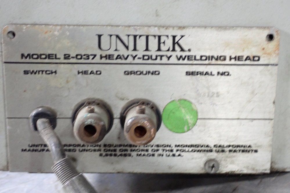 Used Unitek Welding Head Air Powered | HGR Industrial Surplus