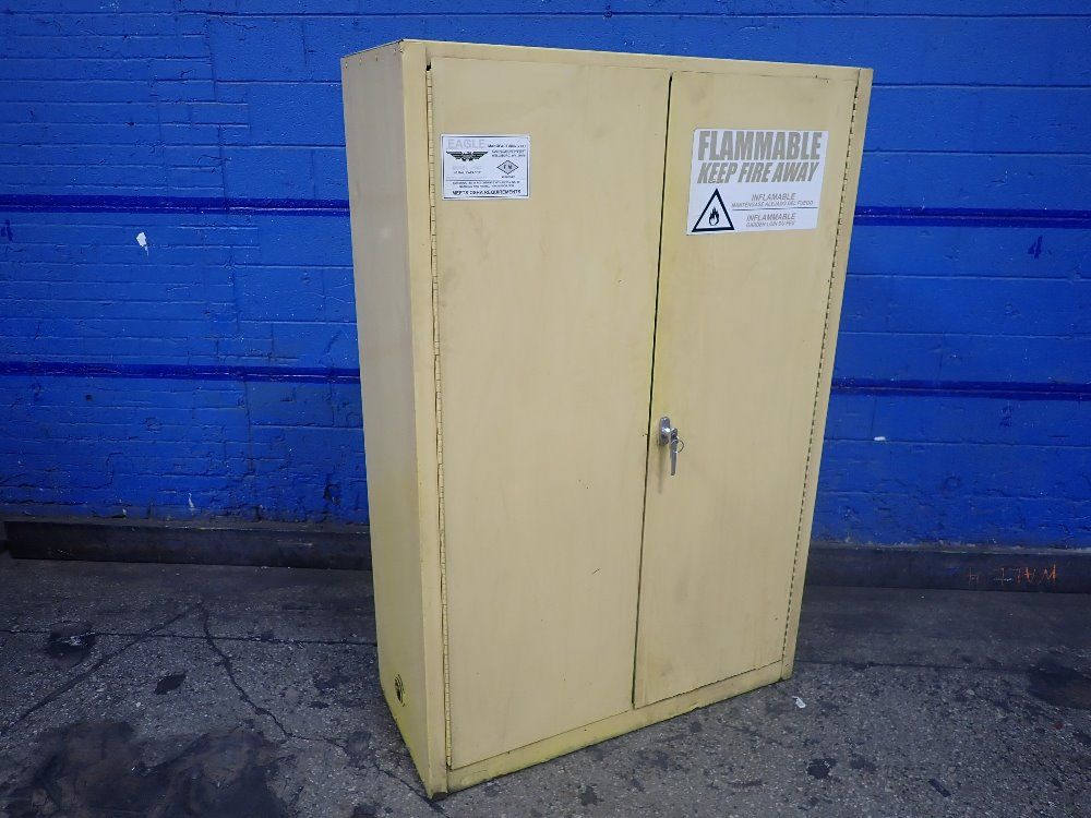Used Eagle Flammable Storage Cabinet | HGR Industrial Surplus