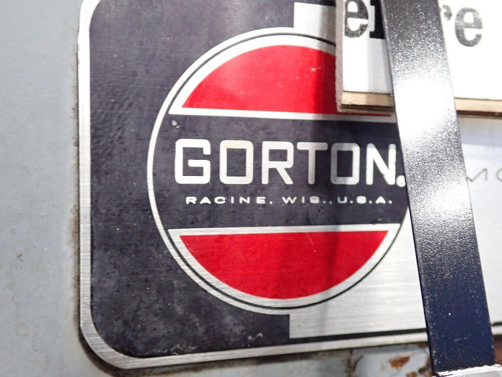 Used Gorton Cutter Grinder | HGR Industrial Surplus