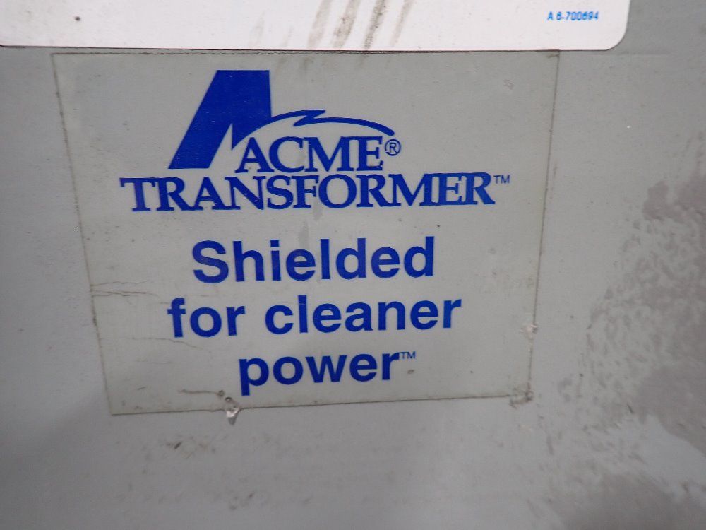 Used Acme Transformer | HGR Industrial Surplus