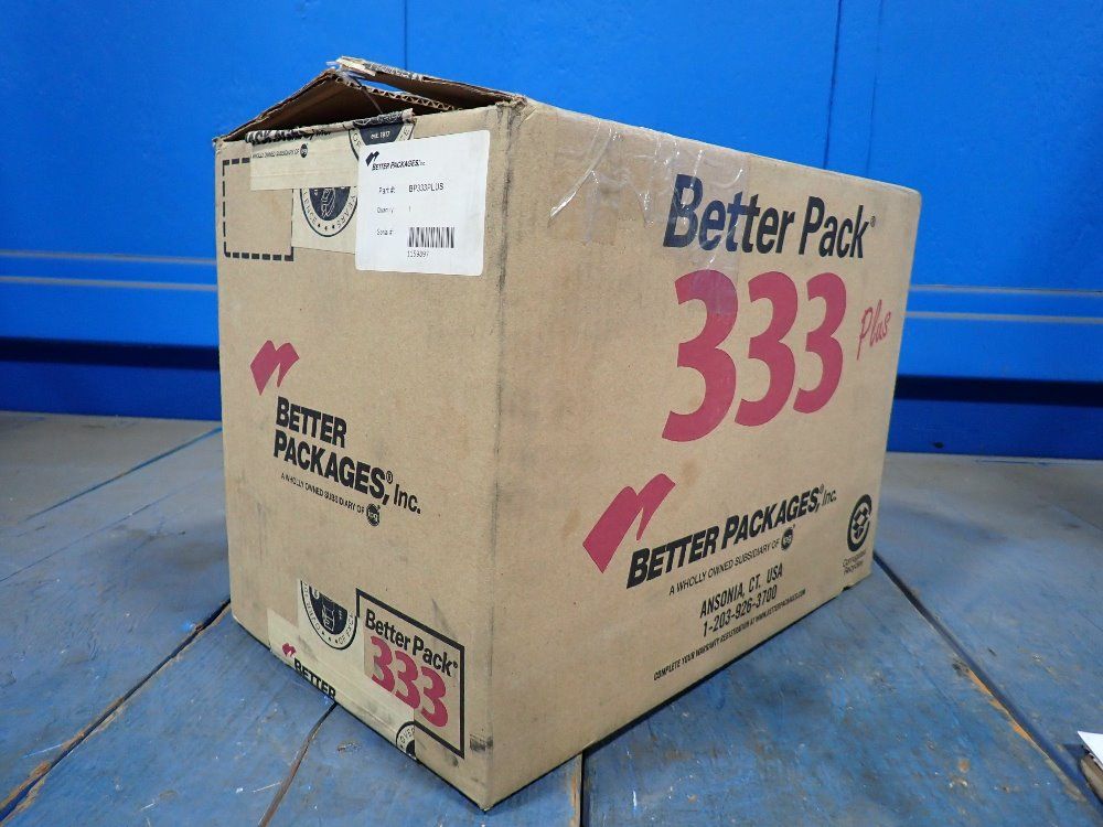 Used Better Packages Inc Paper Tape Machine | HGR Industrial Surplus