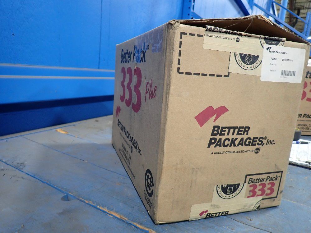 Used Better Packages Inc Paper Tape Machine | HGR Industrial Surplus