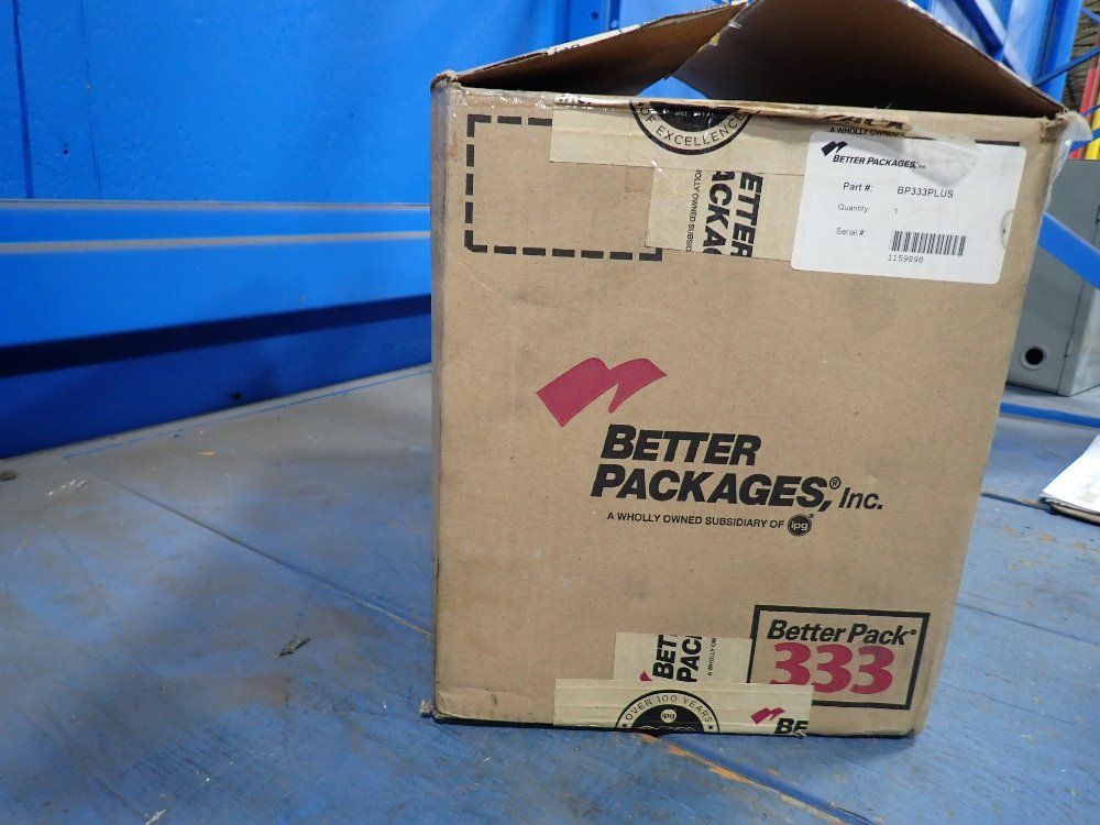 Used Better Packages Inc Paper Tape Machine | HGR Industrial Surplus