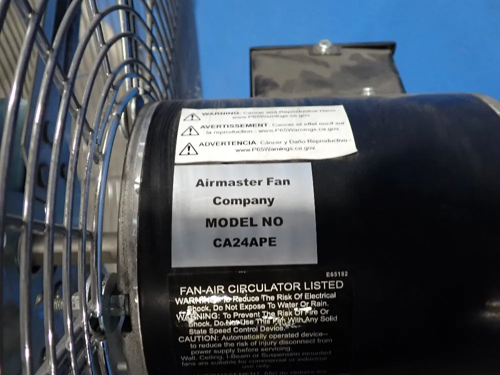 Used Air Master Fan | HGR Industrial Surplus