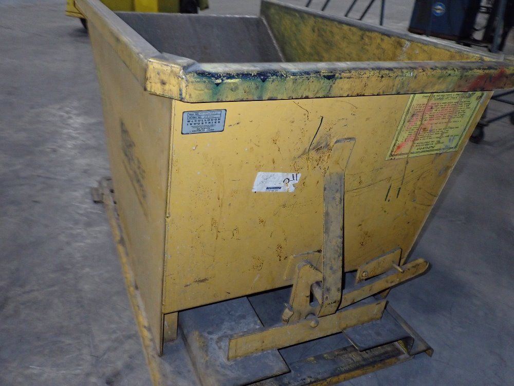 Used Wright Self Dumping Hopper | HGR Industrial Surplus
