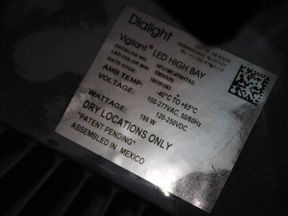 Used Dialight Light Fixture | HGR Industrial Surplus