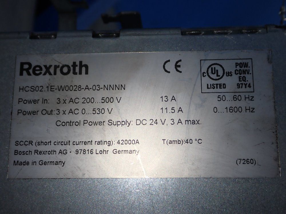 Used Rexroth Drive | HGR Industrial Surplus