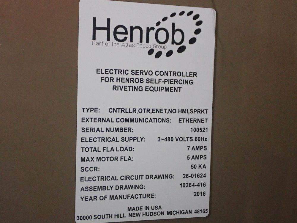 Used Henrob Controller | HGR Industrial Surplus