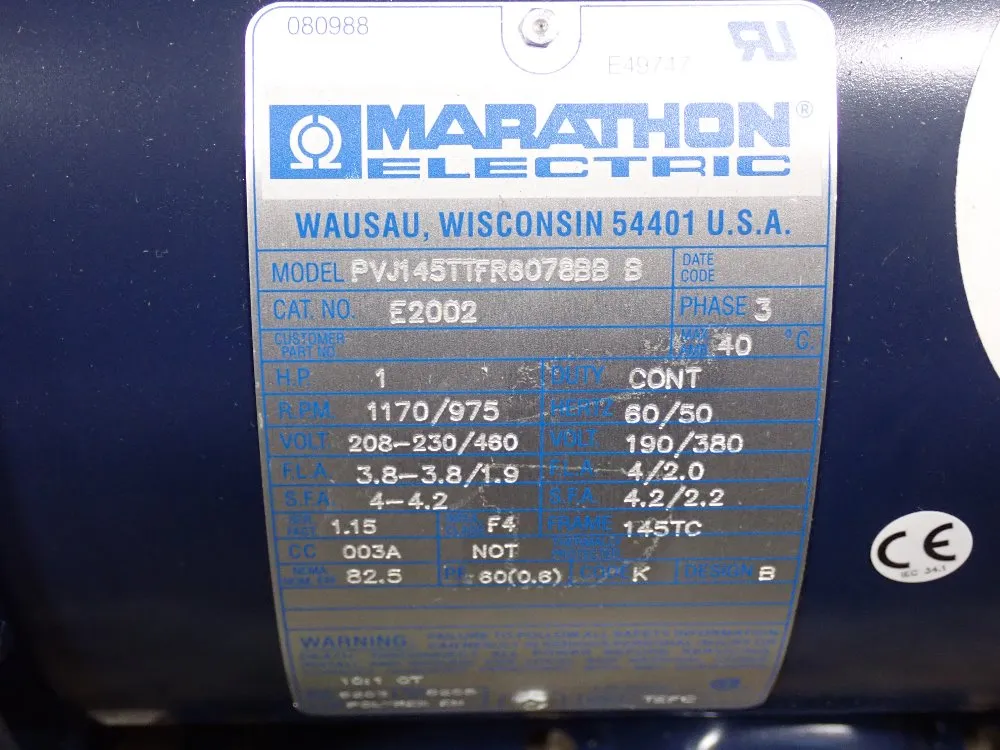 Used Marathon Motor | HGR Industrial Surplus