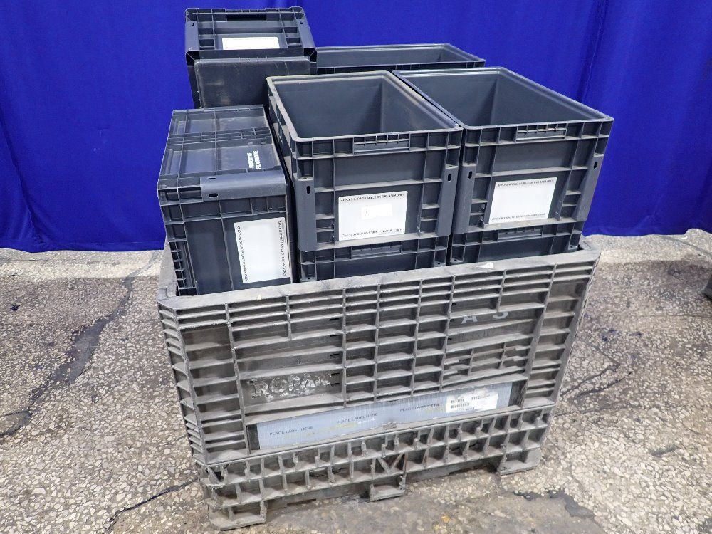 Used Plastic Totes | HGR Industrial Surplus