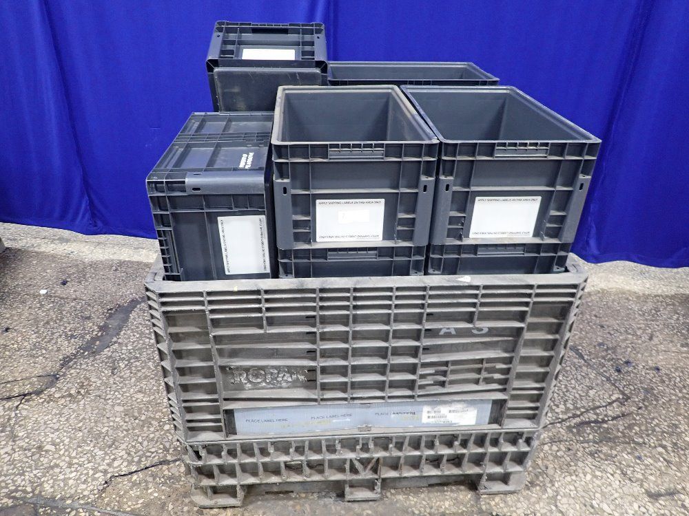 Used Plastic Totes | HGR Industrial Surplus