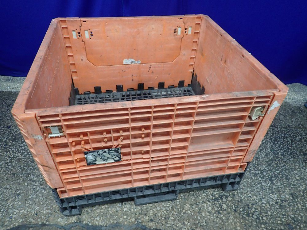 Used Plastic Collapsible Crate | HGR Industrial Surplus